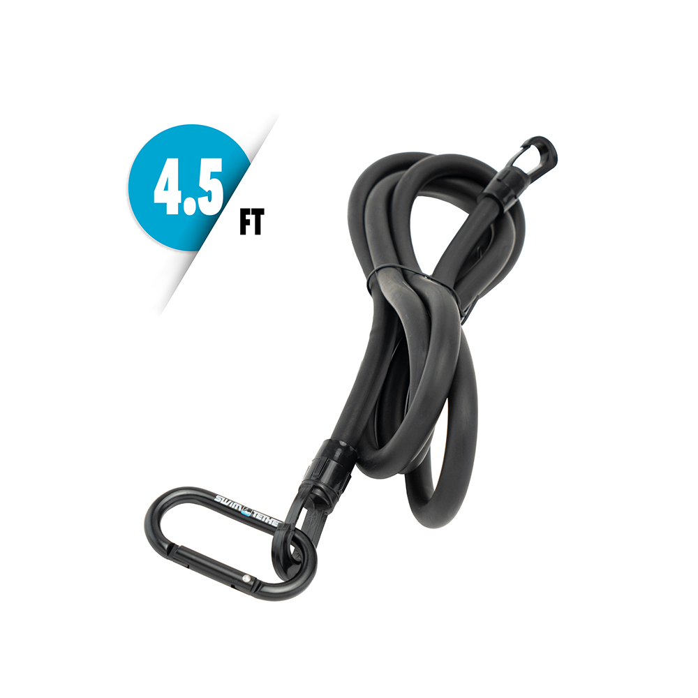 EPDM Stretch Cords for Pool & Swim Spa | 4.5–20 ft | Swim Tether
