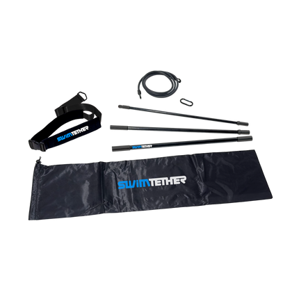 Swim Tether - Endless Swim and Row Exercise in pools and swim spas